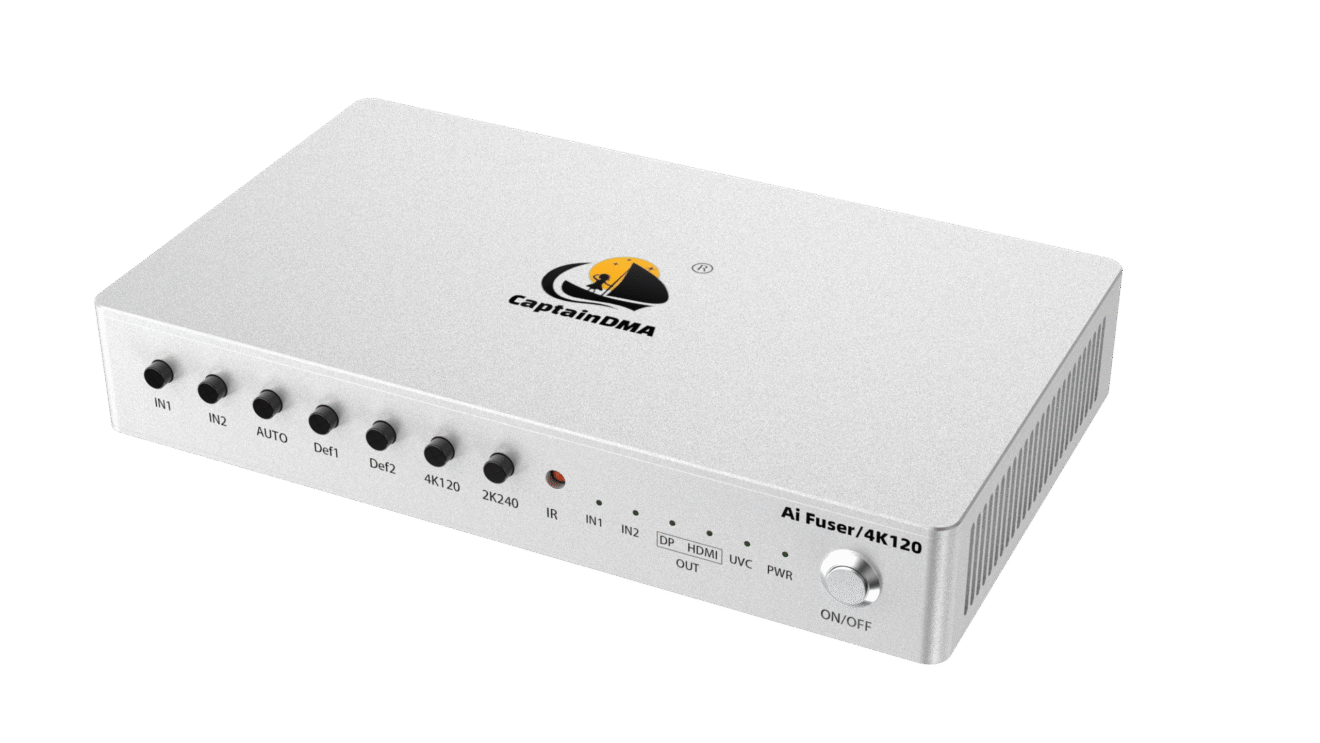 Ai 4K Fuser-Customized for Live Streaming Users - Captain DMA